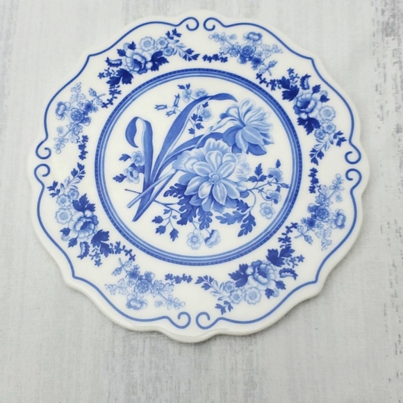 Spode | Dining | Spode Botanical Blue Room 6 Trivet Hanging L906 Blue ...
